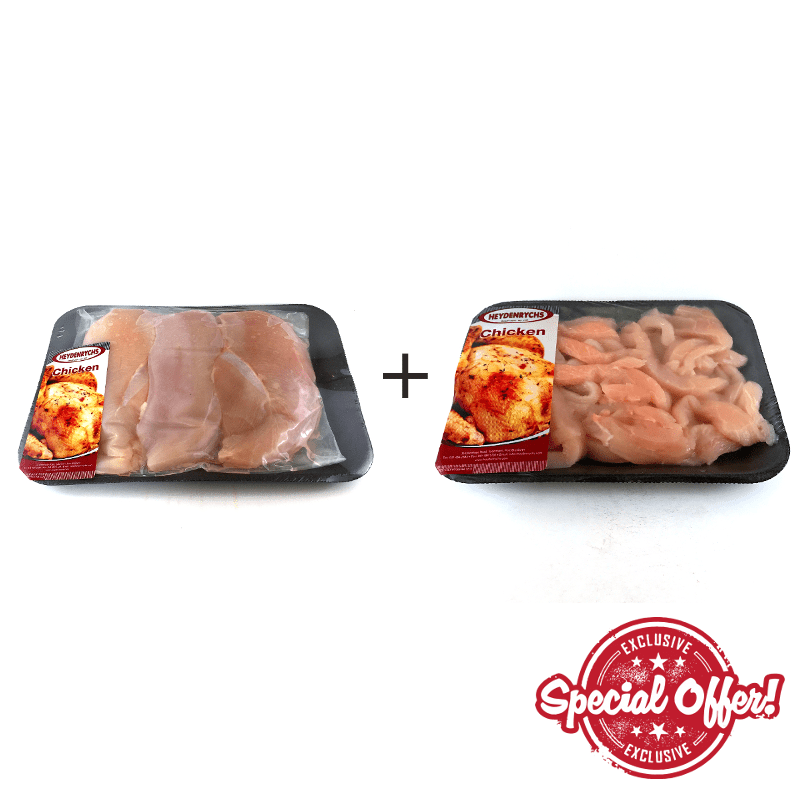 Chicken Fillet & Chicken Stir-Fry Combo – Heydenrychs Quality Meat